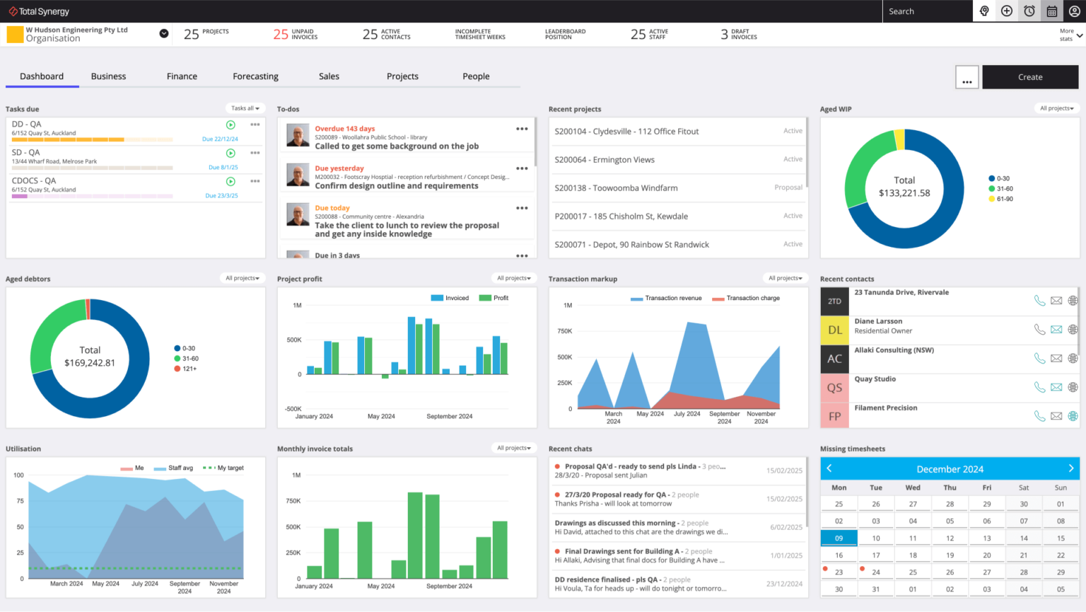 Why Us: Choose Total Synergy for Project Management Software